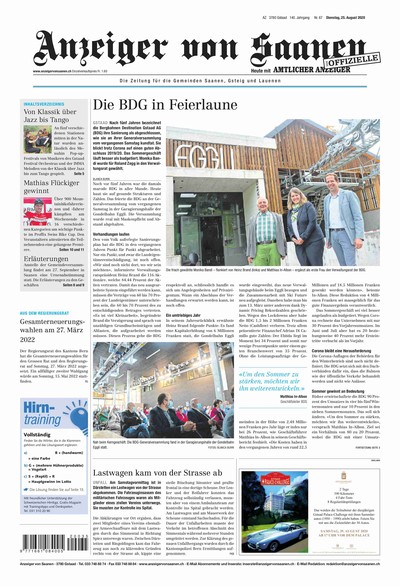 LP E-paper | Anzeiger von Saanen