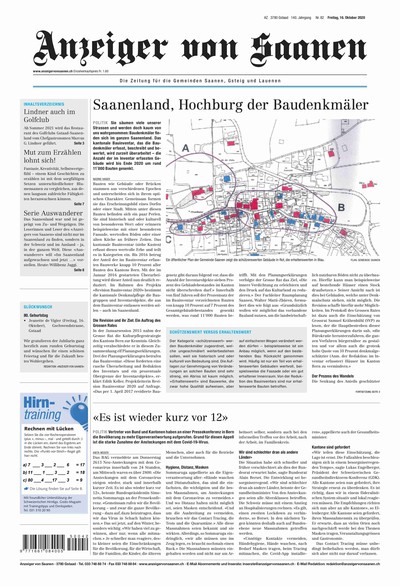 LP E-paper | Anzeiger von Saanen