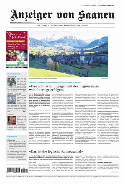 LP E-paper | Anzeiger von Saanen