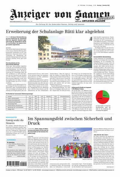 LP E-paper | Anzeiger von Saanen