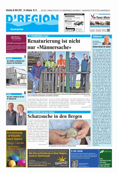 Anzeiger Burgdorf D'Region Anzeiger Burgdorf D'Region
